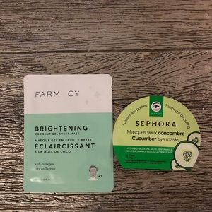 Farmacy | Makeup | Farmacy And Sephora Face Masks Set | Poshmark